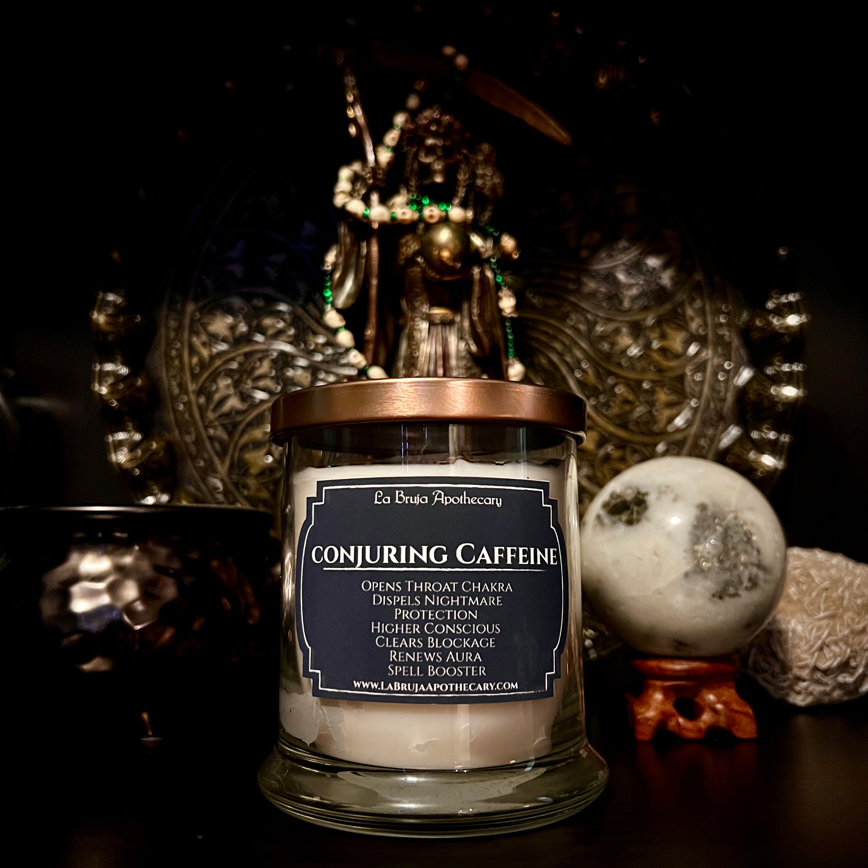 Conjuring Caffeine Ritual Candle – La Bruja Apothecary